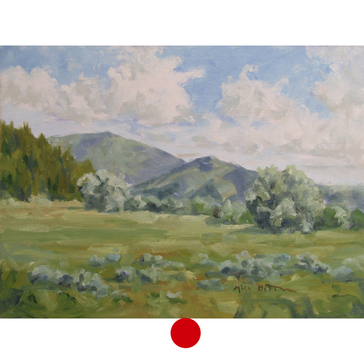 Summer Olive Trees - Mike Dettman - Artist